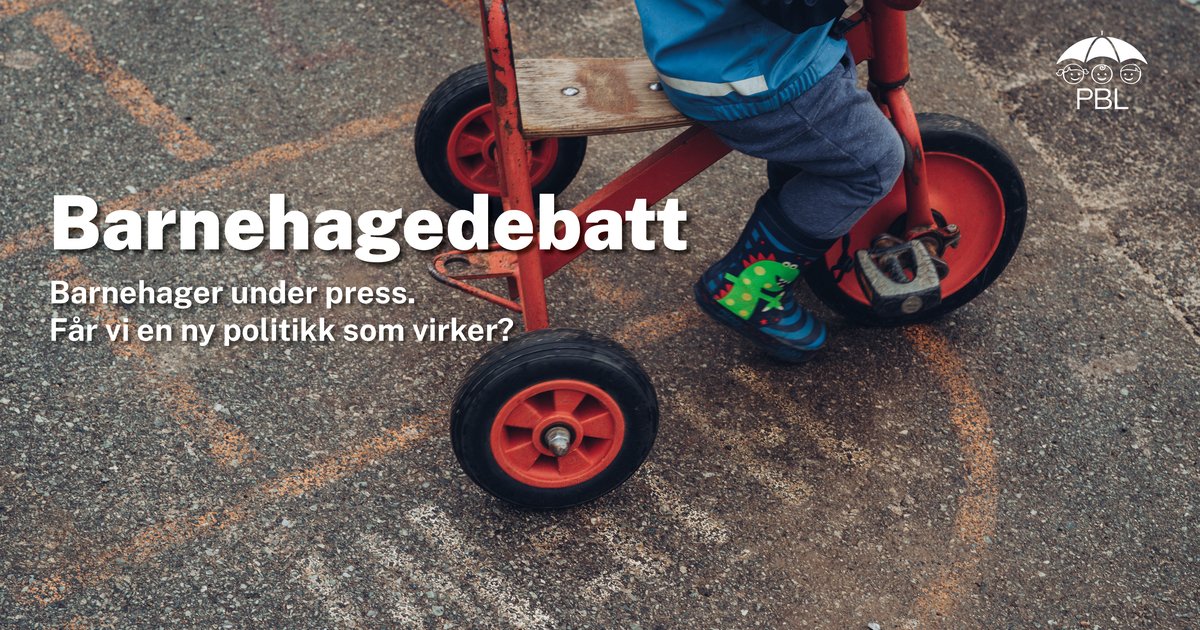 Stortingsvalget 2025: hva vil toppkandidatene med barnehagene våre? | Stor debatt på Kulturhuset ...